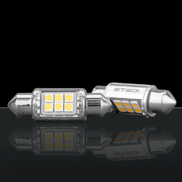 STEDI FESTOON 36MM LED BULBS (PAIR) | AutoElecOz